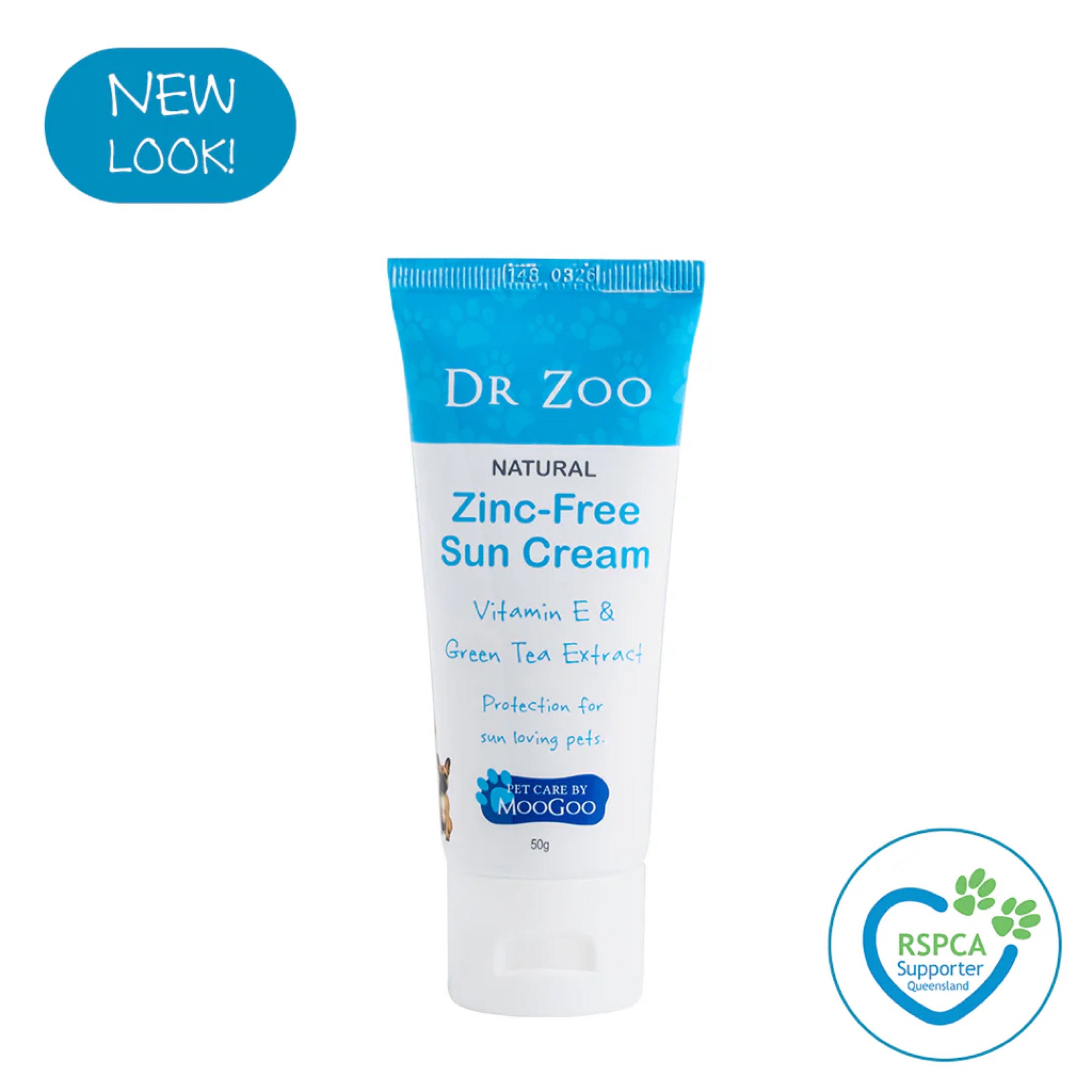 Dr Zoo Natural Zinc-Free Sun Cream/ Sun Screen 50g for pets | Urban ...
